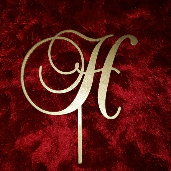 Party Supplies | H Cake Topper | Poshmark